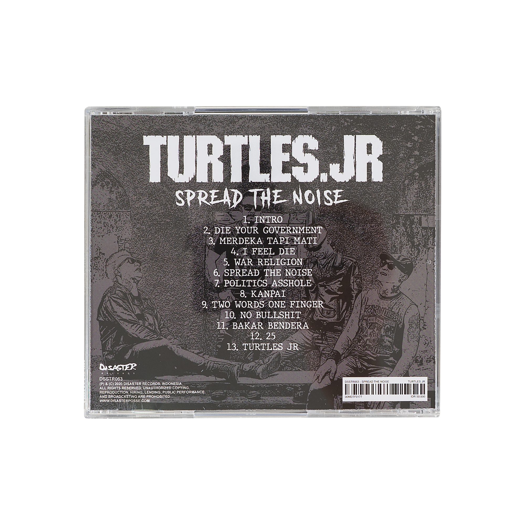 TURTLES JR – SPREAD THE NOISE | Disaster Records