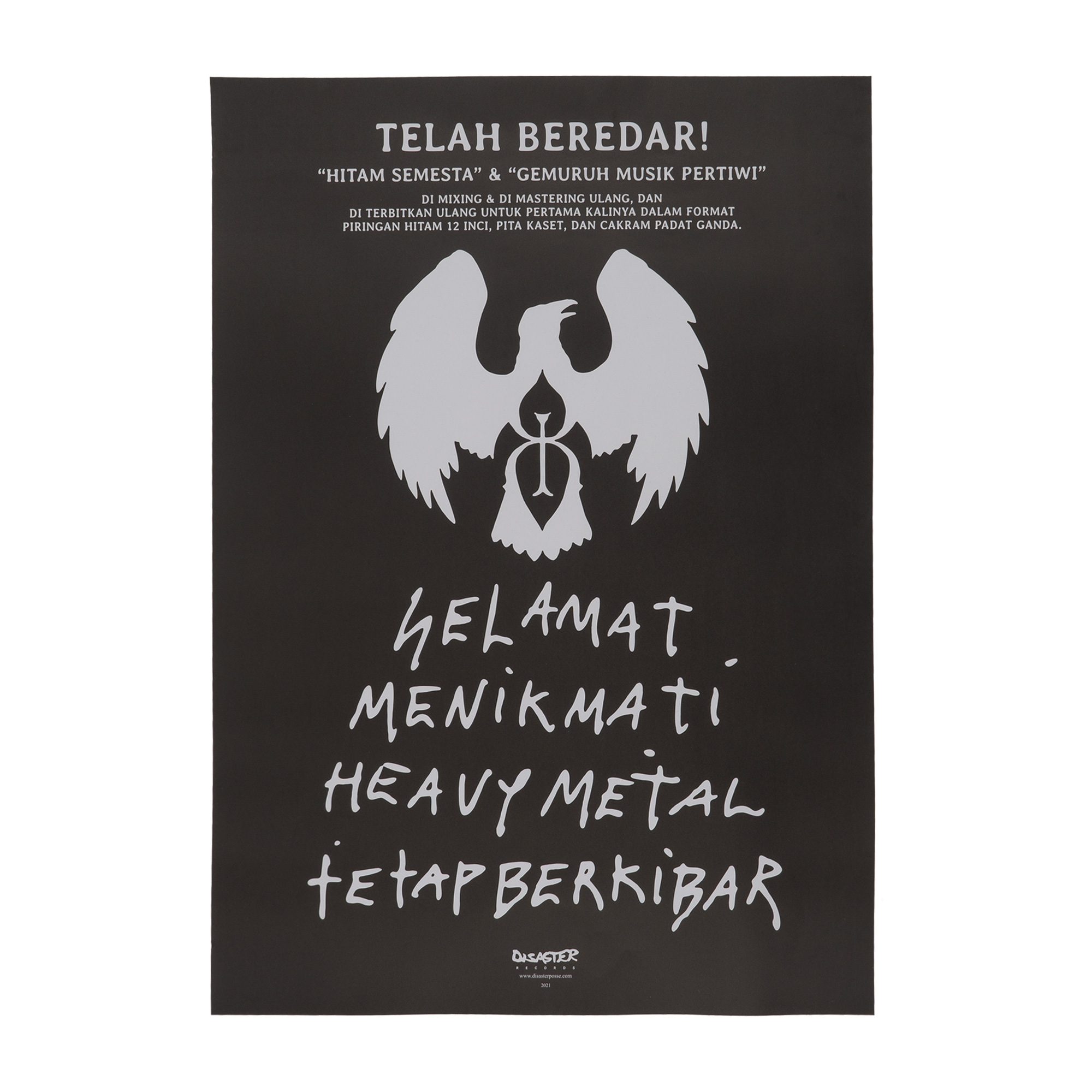 KOMUNAL – HITAM SEMESTA 2xLP | Disaster Records